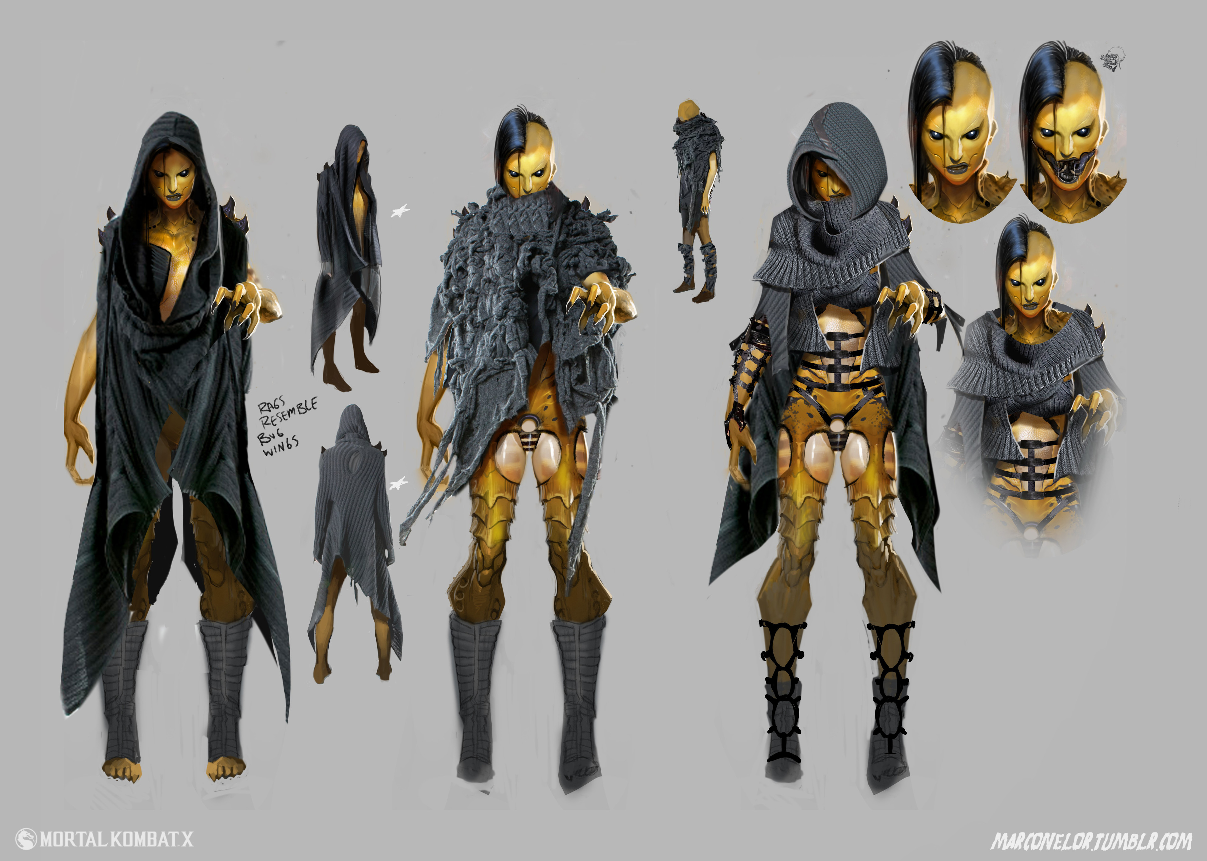 marco nelor - D'Vorah: character development, Mortal Kombat X