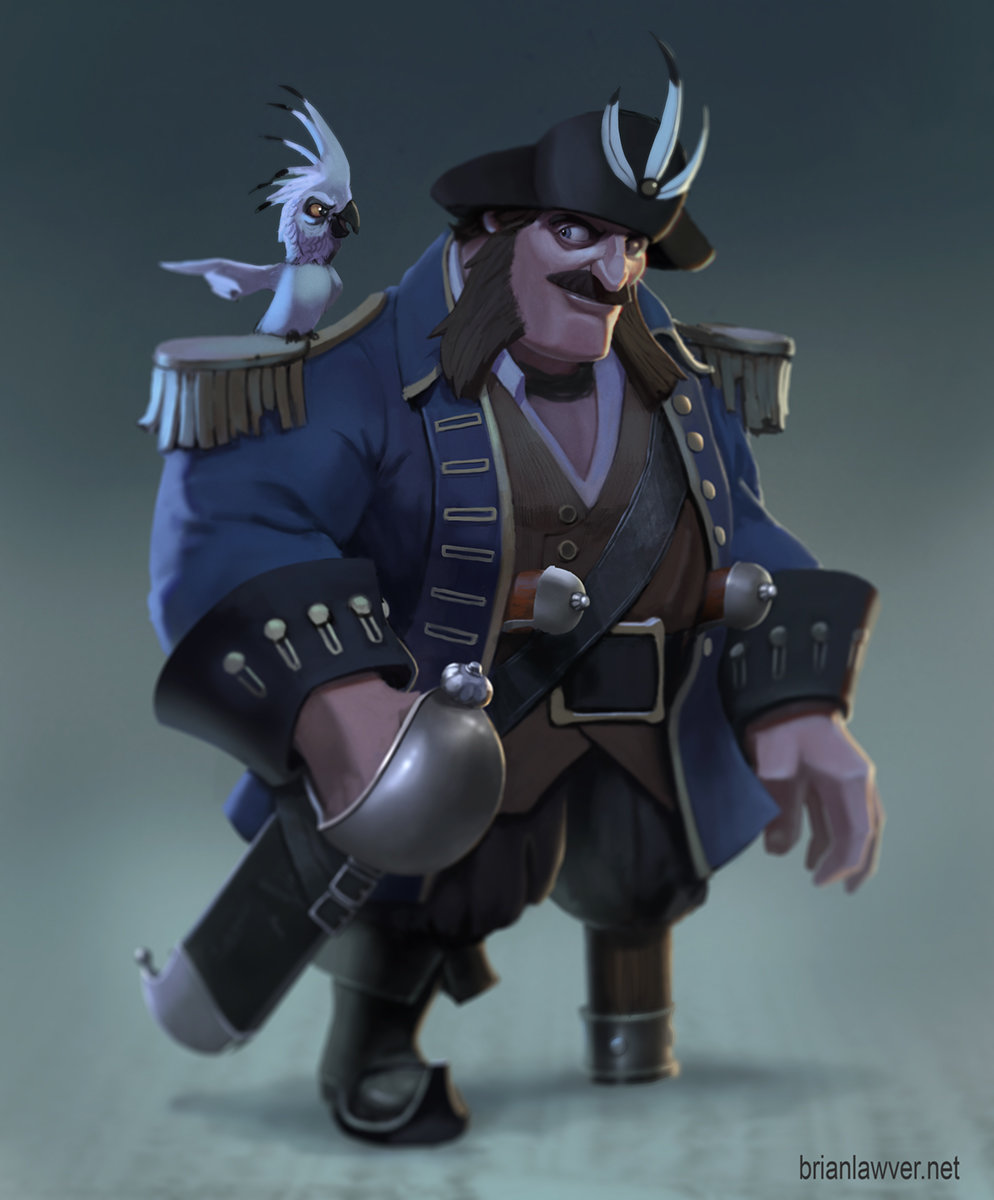 ArtStation - Captain 3 Feathers!