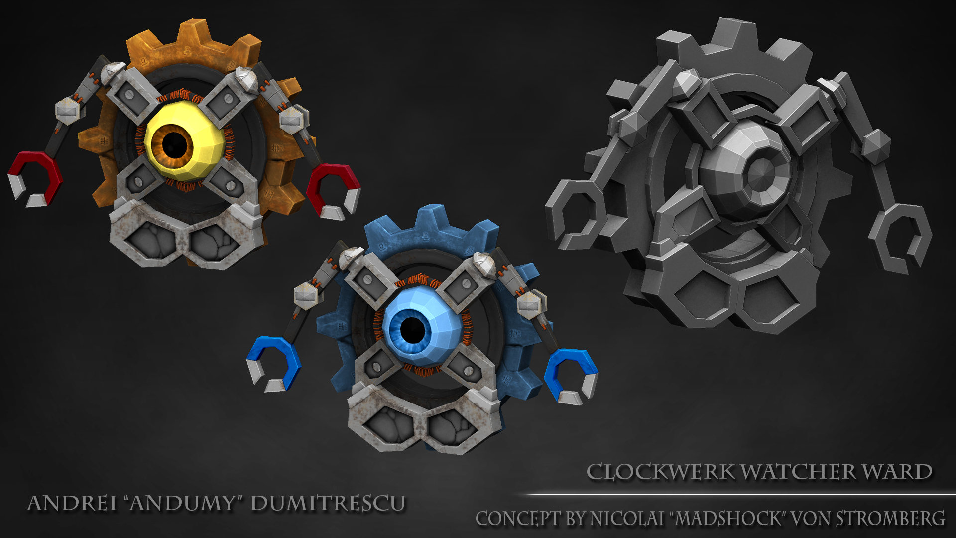 ArtStation - Clockwerk Watcher Ward