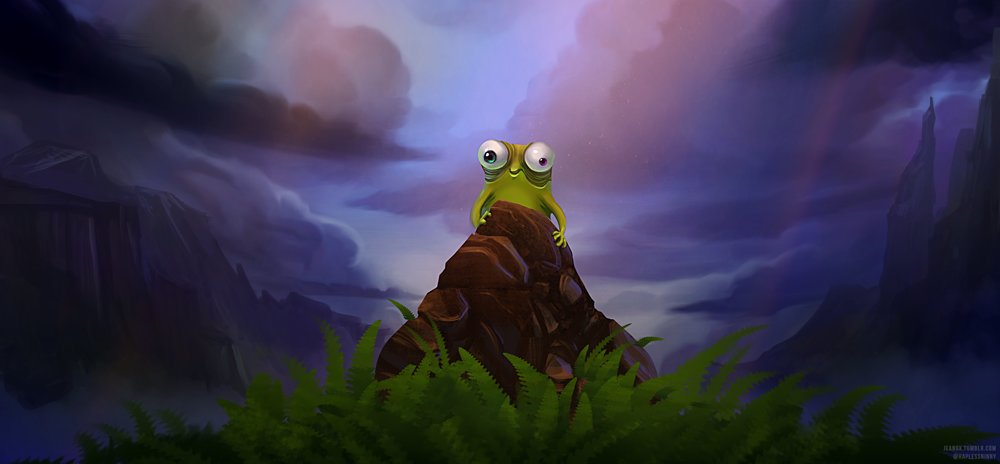 ArtStation - Fanart Friday :: Weird Alien Frogs