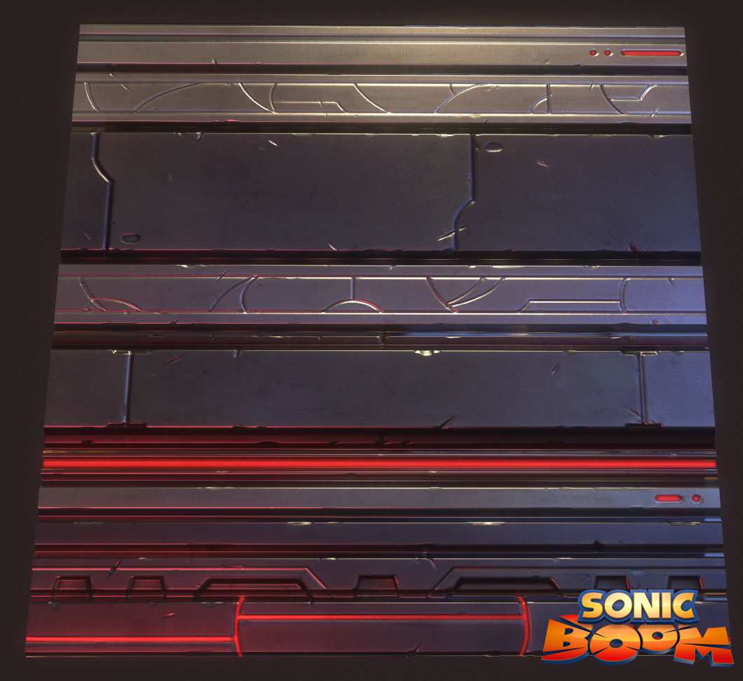 ArtStation - Sonic Boom - Lyric-Tech Panels