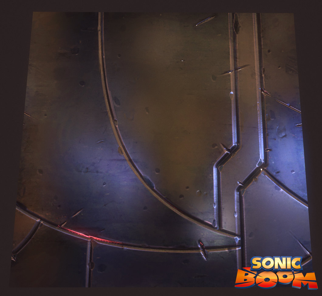 ArtStation - Sonic Boom - Lyric-Tech Panels