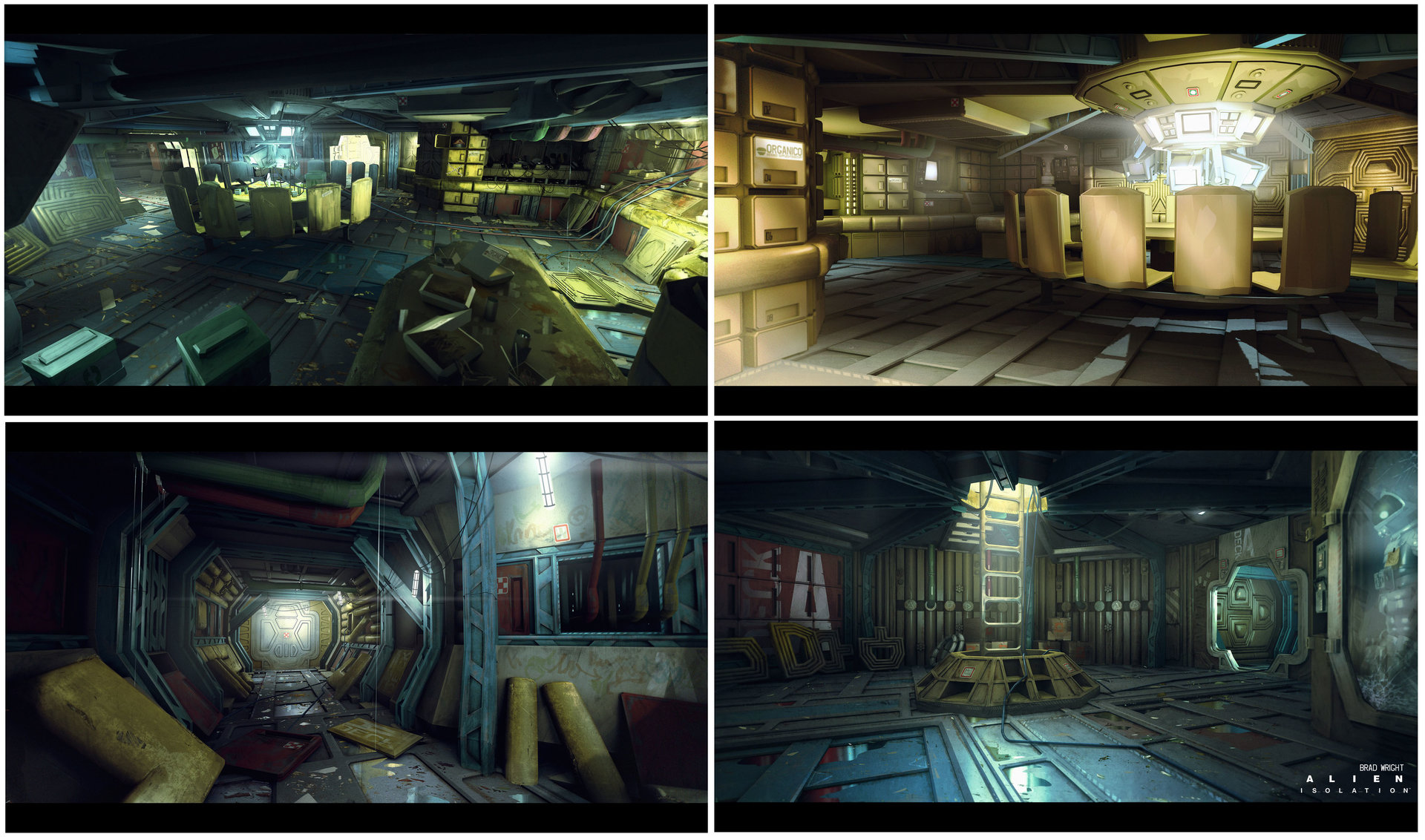 ArtStation - Alien: Isolation_Anesidora Interiors