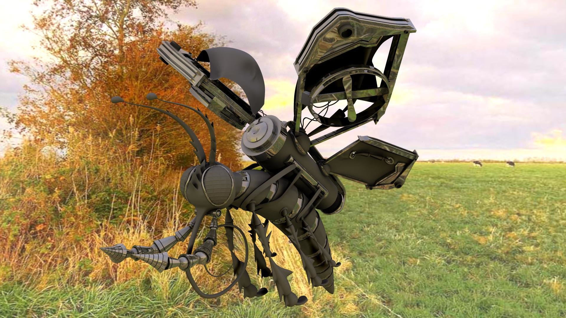 ArtStation - Mechanical Bug