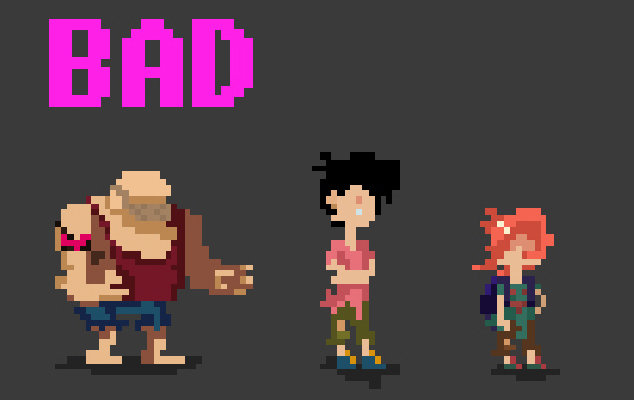 ArtStation - Bad Neighbor - Character sketch tease!