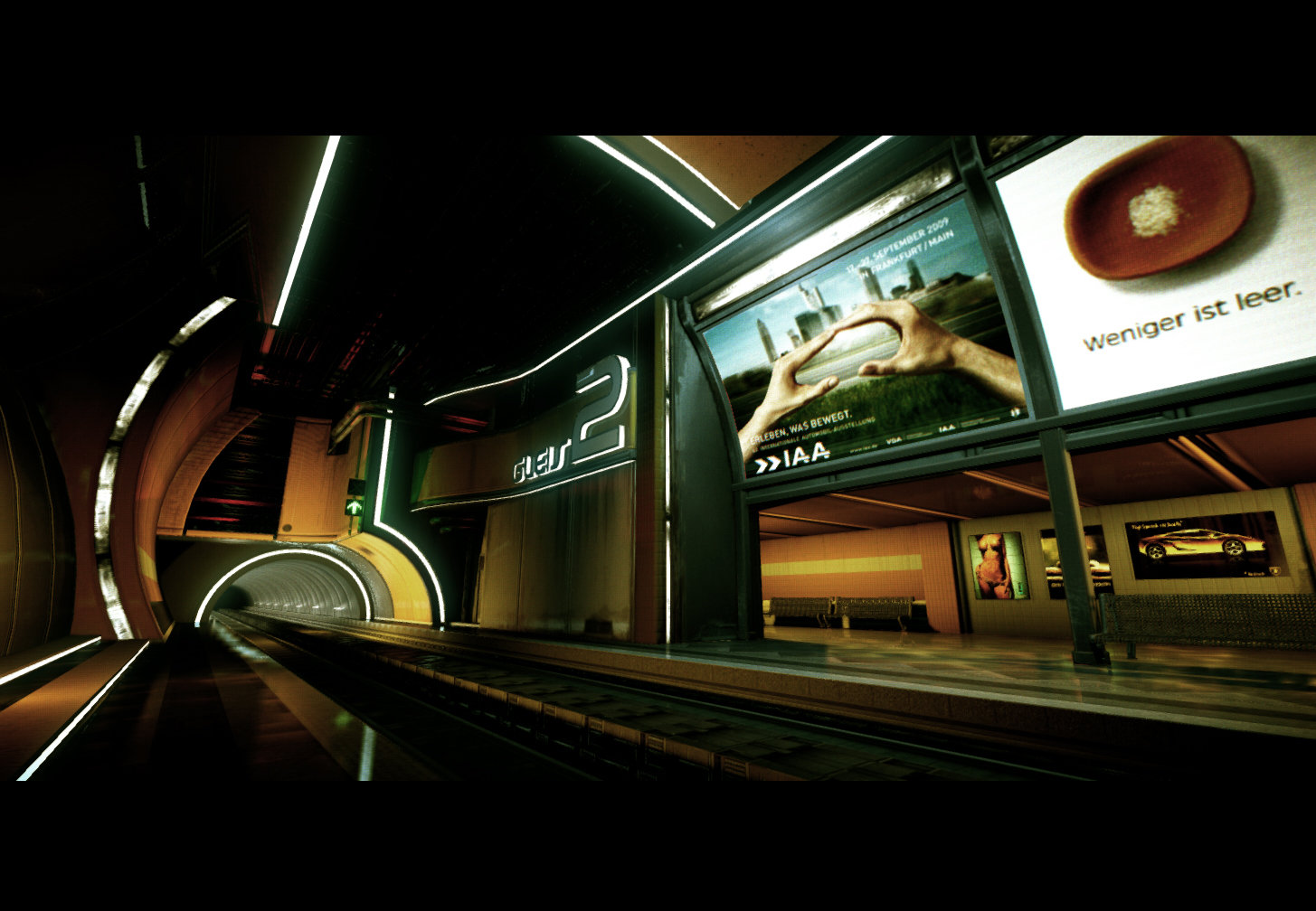 ArtStation - SciFi Subway Station (Cry Engine 3)