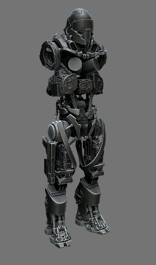 ArtStation - Concept Assault Skeleton