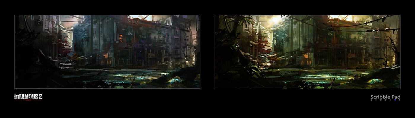 ArtStation - Infamous 2 - Lafayette Design Color Keys