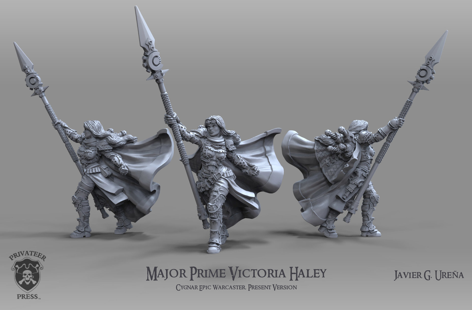 ArtStation - Major Prime Victoria Haley: Present Version