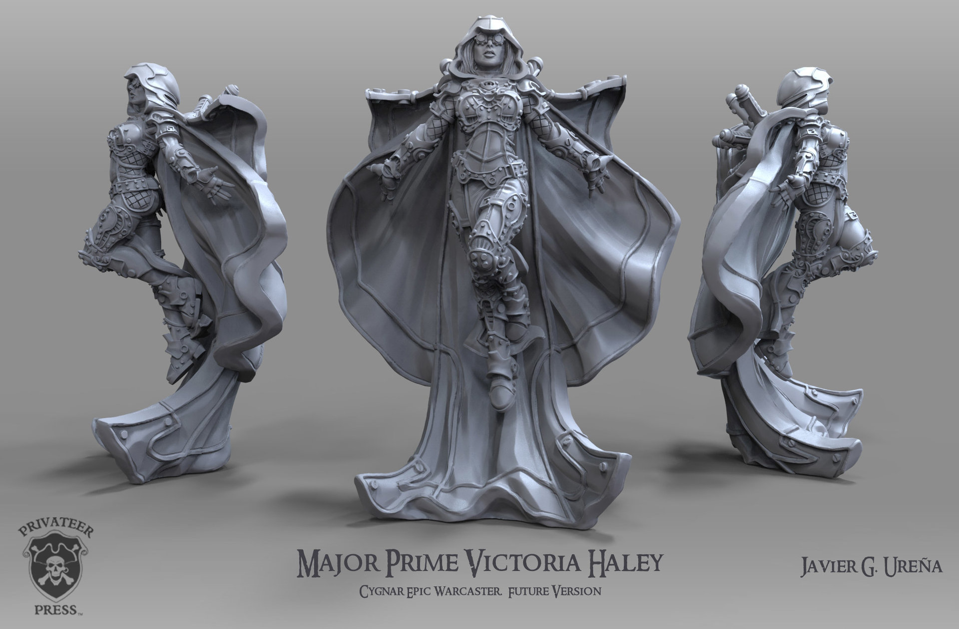 ArtStation - Major Prime Victoria Haley: Future Version
