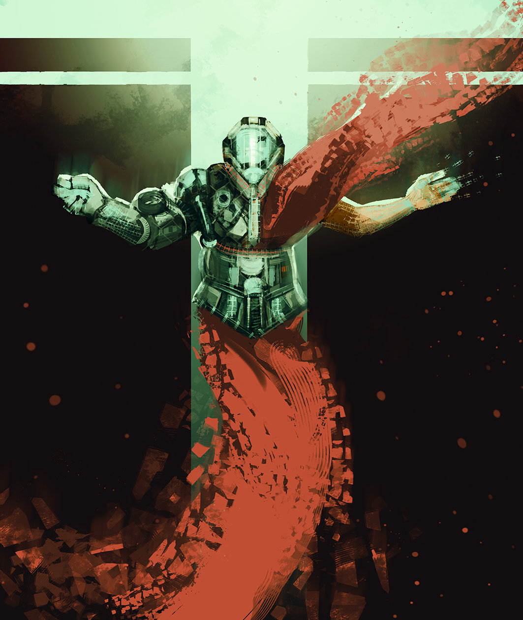 ArtStation - Jesus Christ Cyber Star...