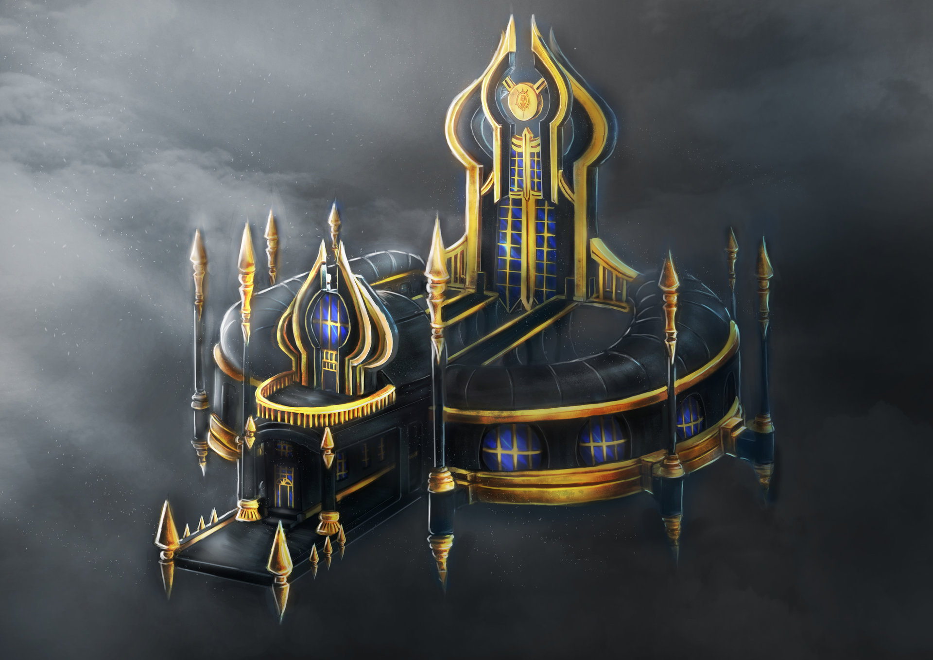 ArtStation - Cranio castle