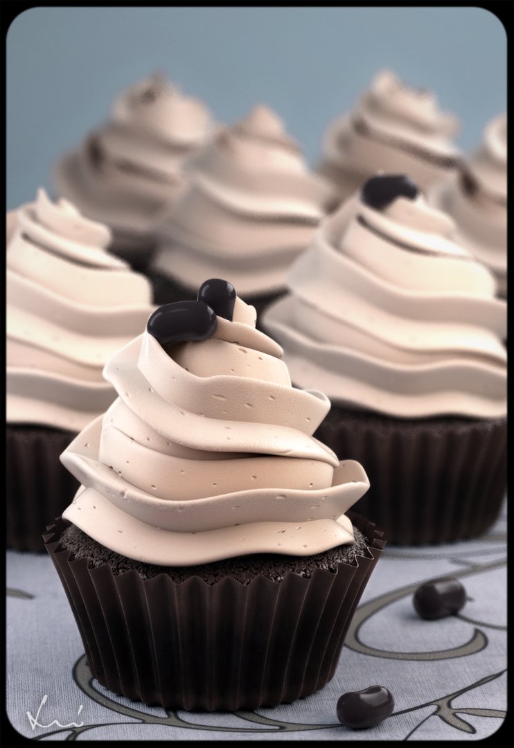 ArtStation - 3D muffin