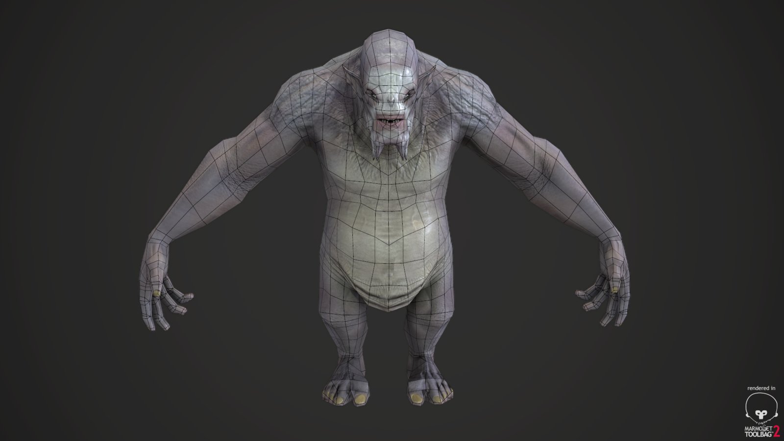 raycoRGportfolio - Troll the Witcher