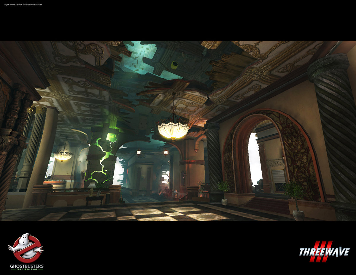 ArtStation - Ghostbusters the Video Game unreleased multiplayer level