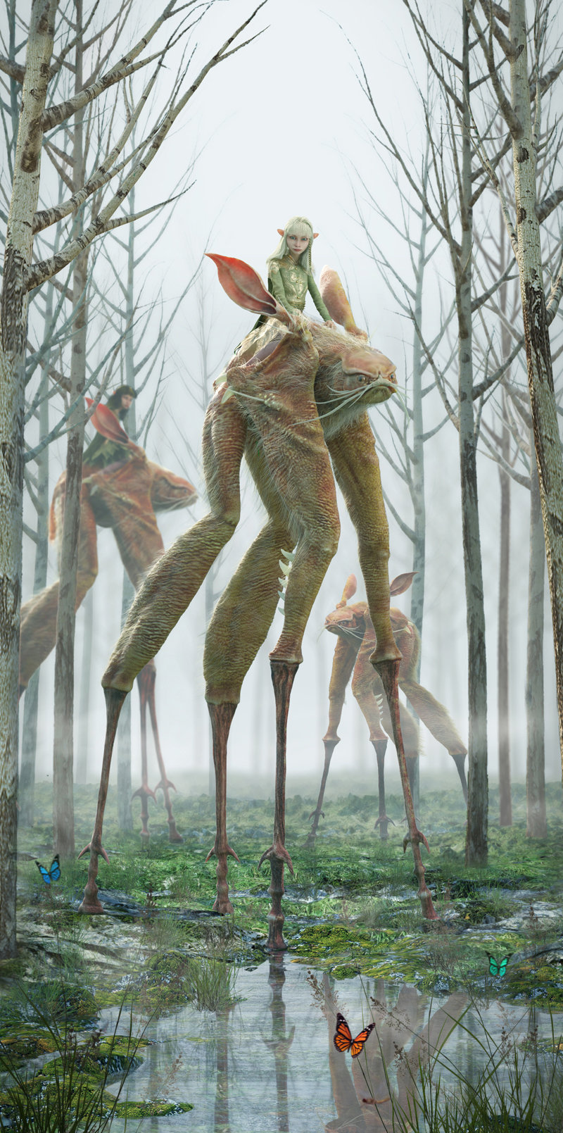 ArtStation - Landstrider, daniel j burns