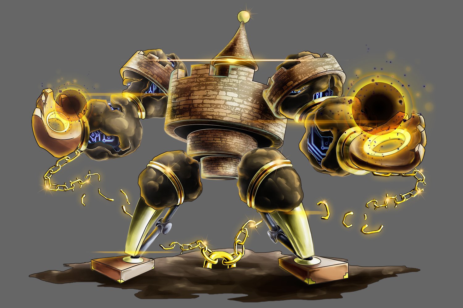 ArtStation - Golden Castle Cyclops