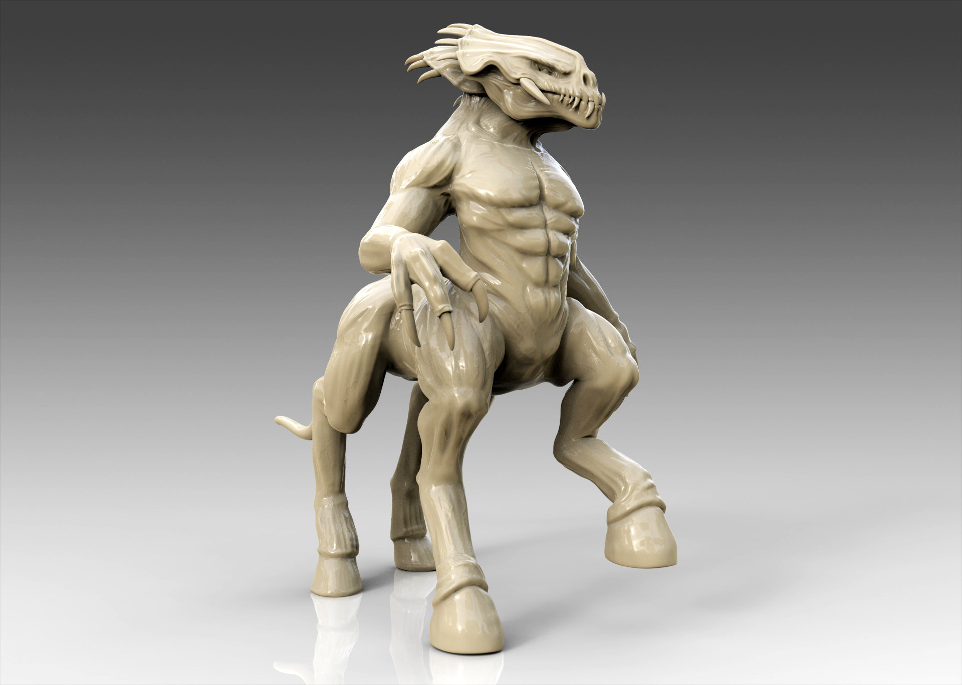 Ema Key Klucovska - Reptile-Centaur