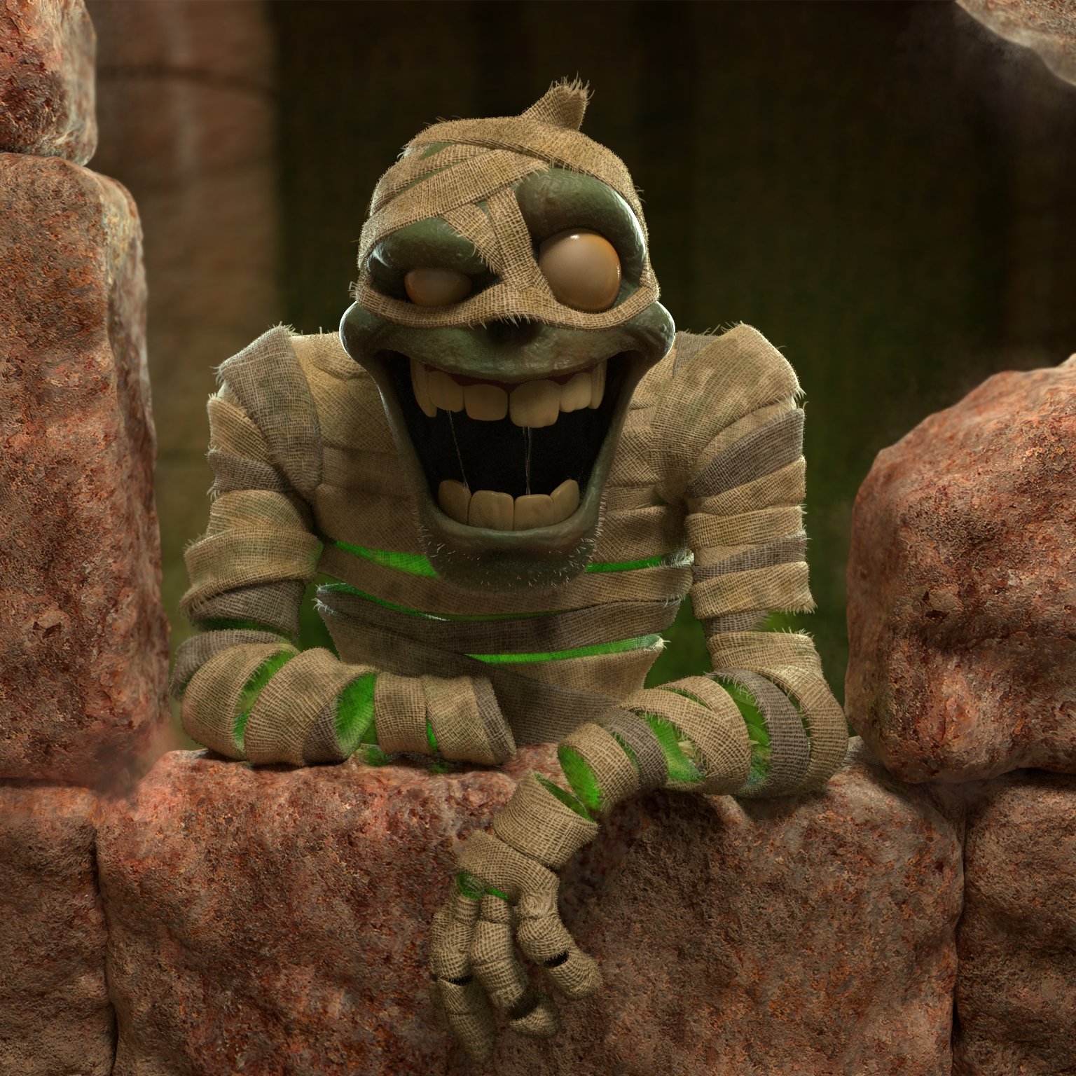 ArtStation - The mummy