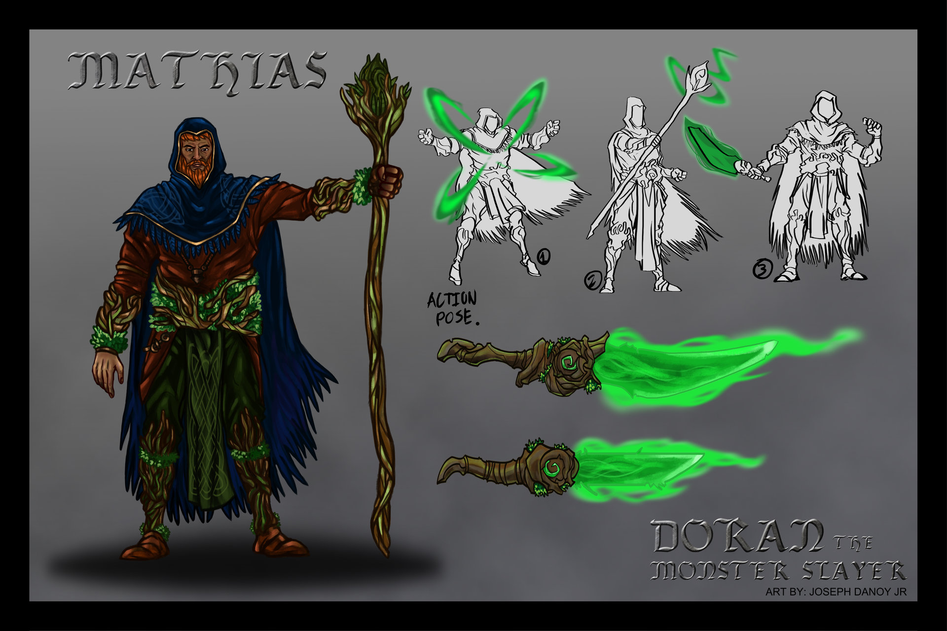 ArtStation - Character Concept 3 - Mathias