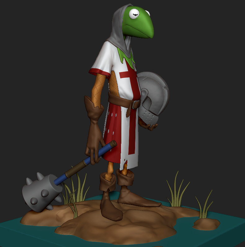 ArtStation - Kermit WIP01