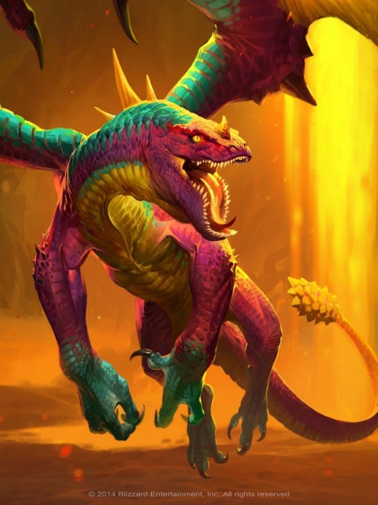 Jaemin Kim - Hearthstone _ Dragon card