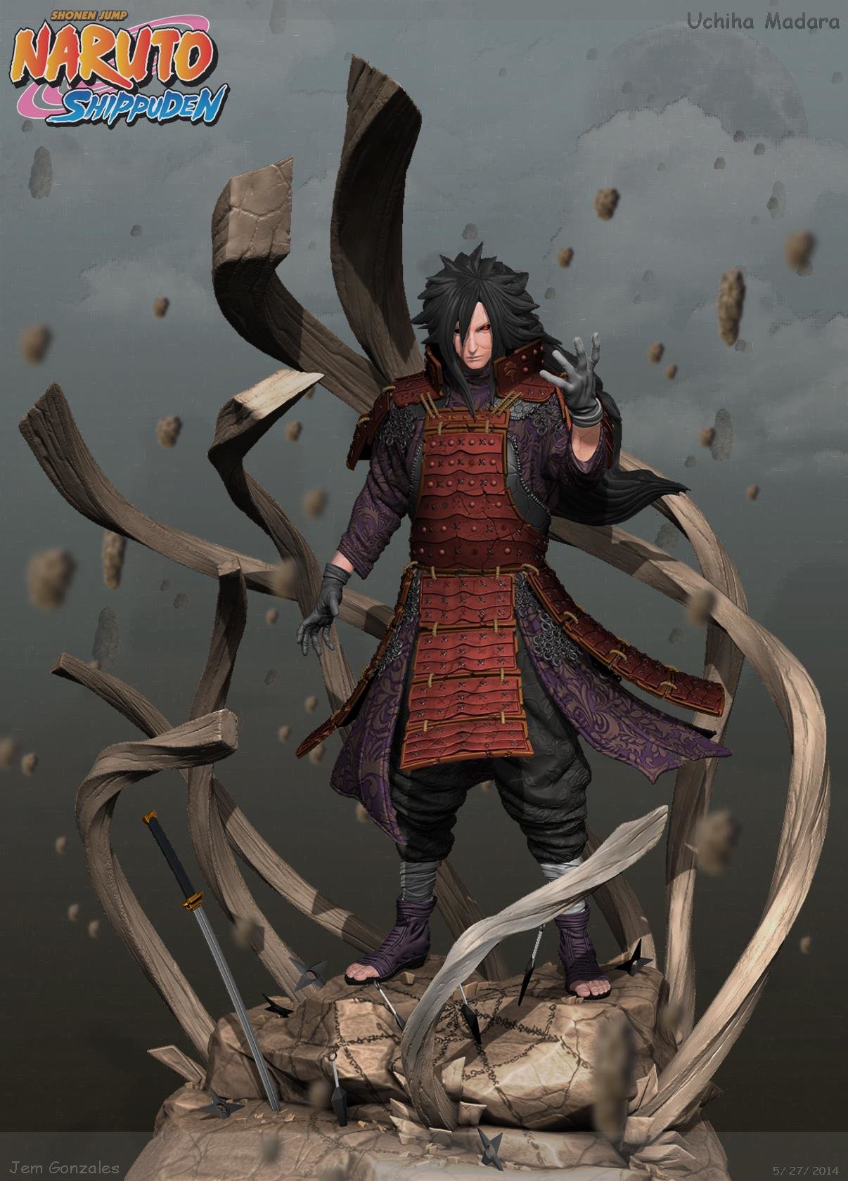 ArtStation - Uchiha, Madara