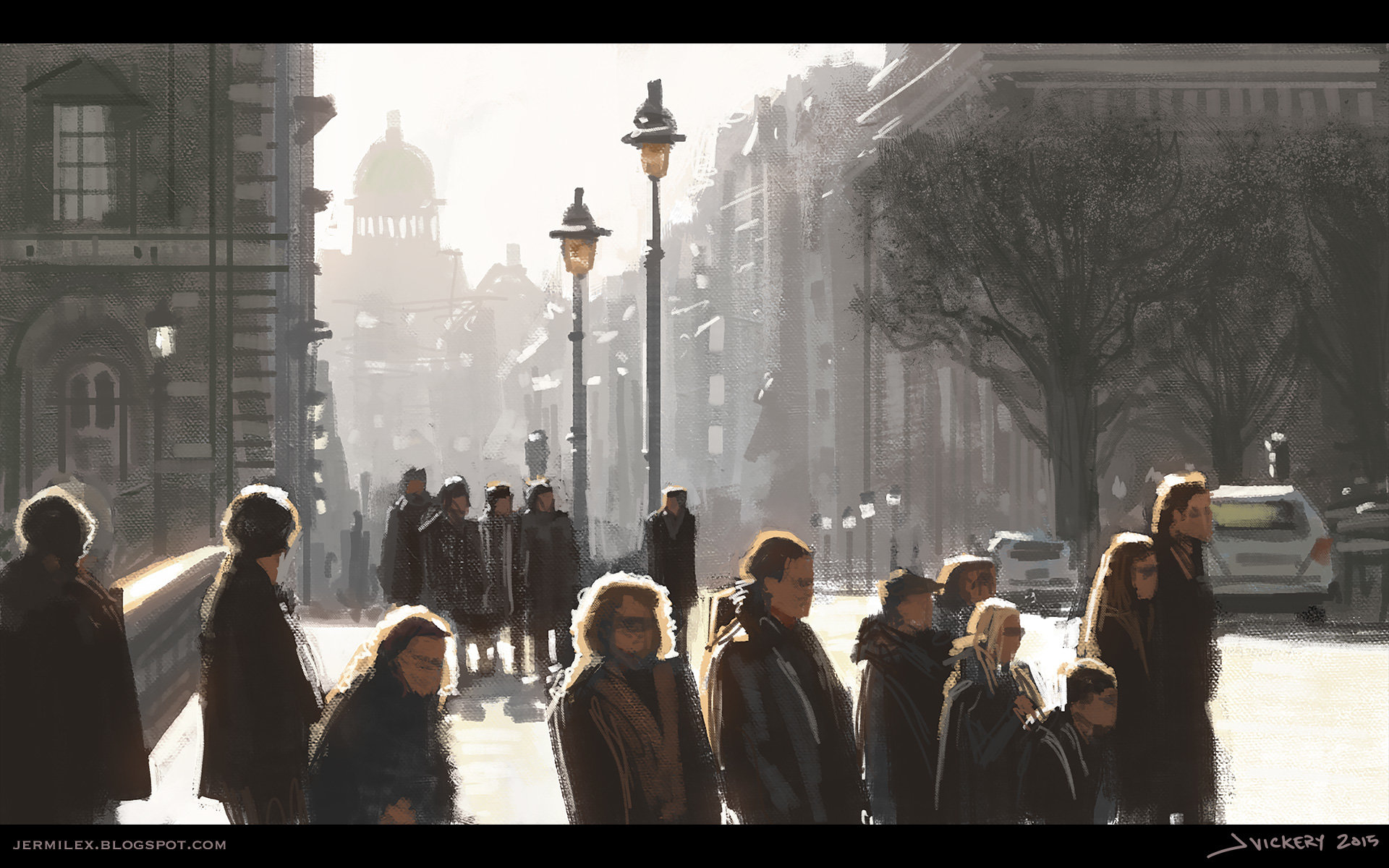 ArtStation - Paris Morning Study