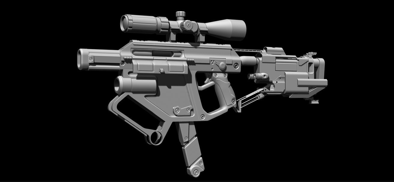 ArtStation - Sci-fi Weapon 3