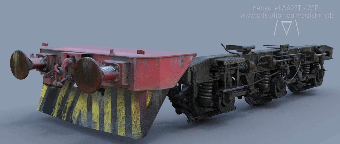 Meda / \ - Henschel AA22T-Locomotive