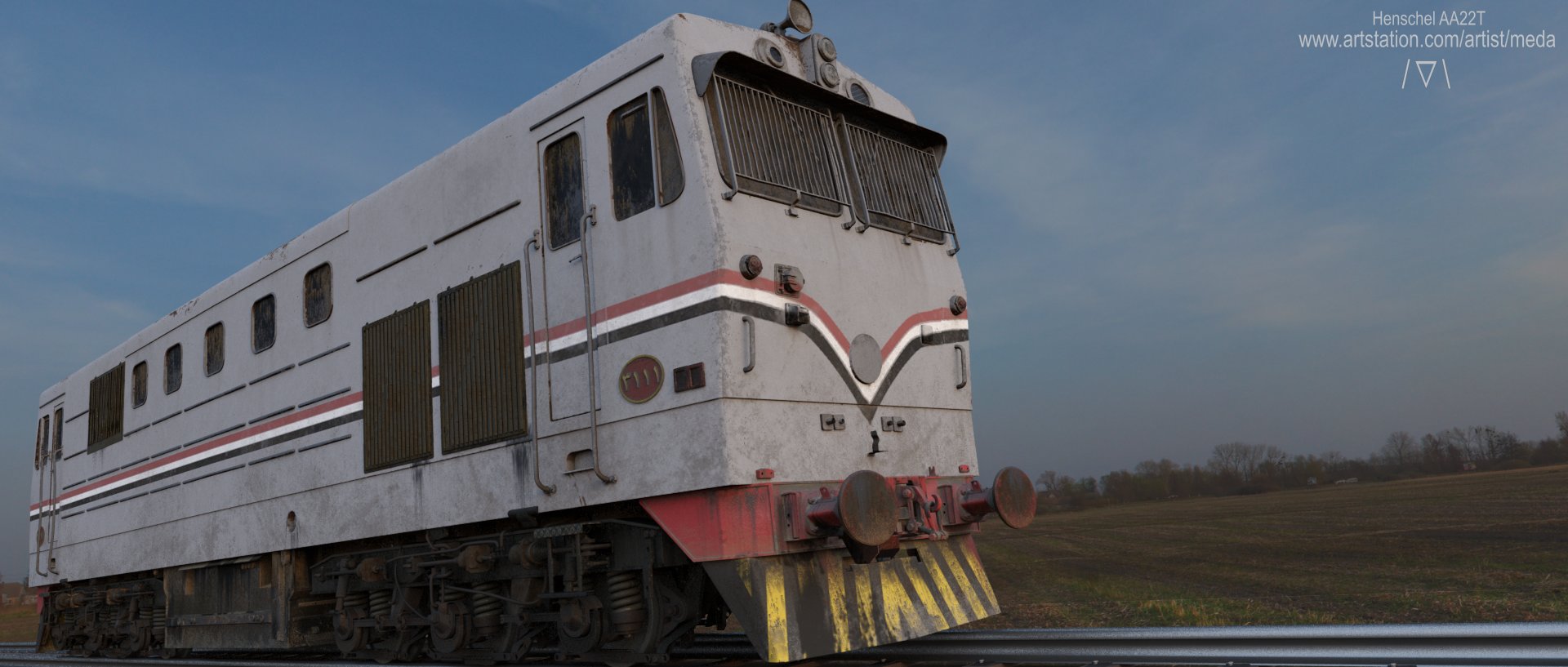 Meda / \ - Henschel AA22T-Locomotive