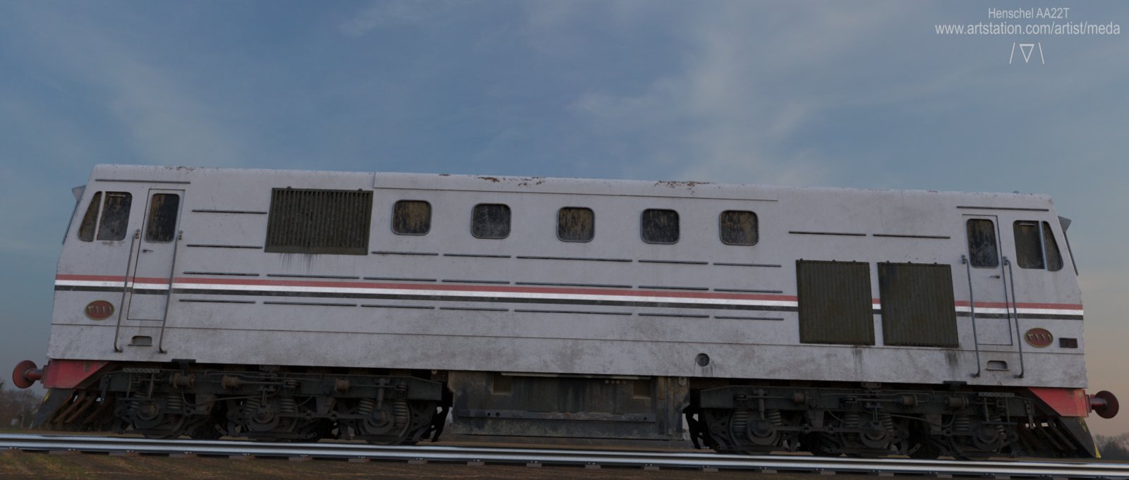 Meda / \ - Henschel AA22T-Locomotive