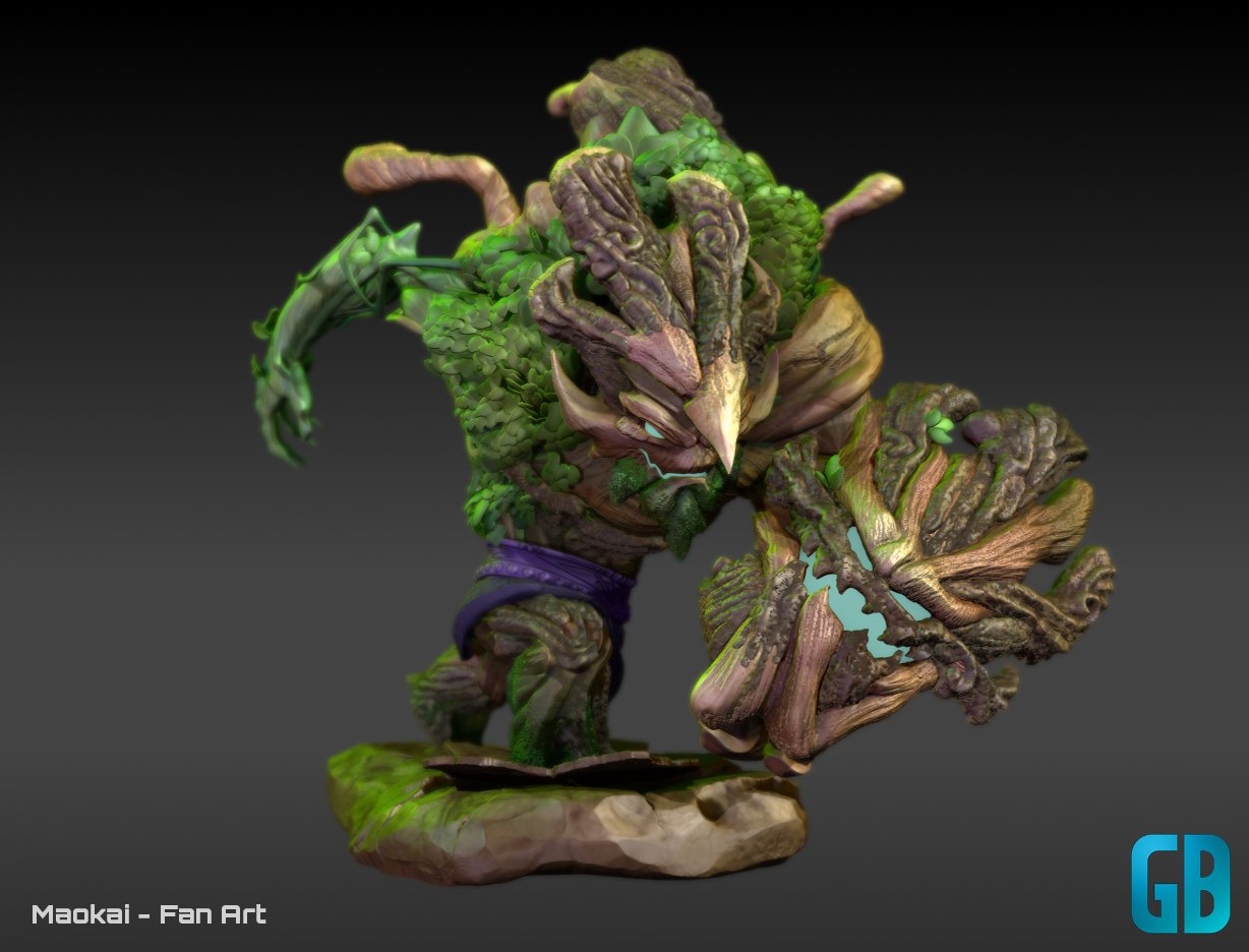 ArtStation - Maokai Fan Art