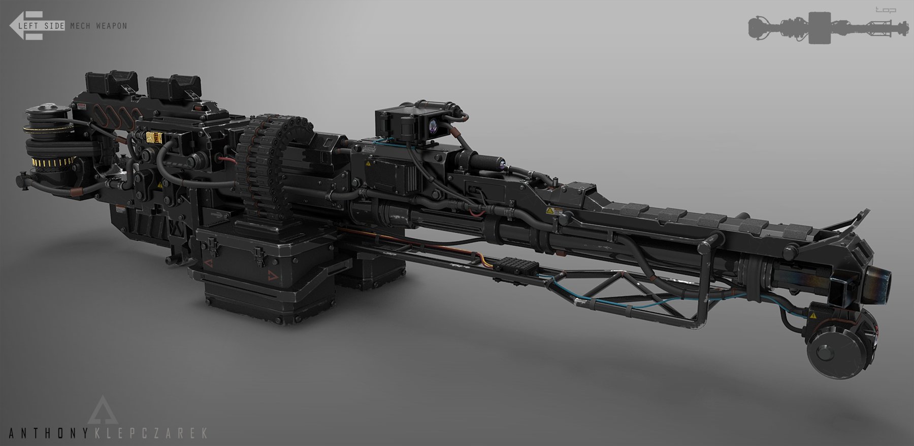 Anthony Klepczarek - Mech assault rifle