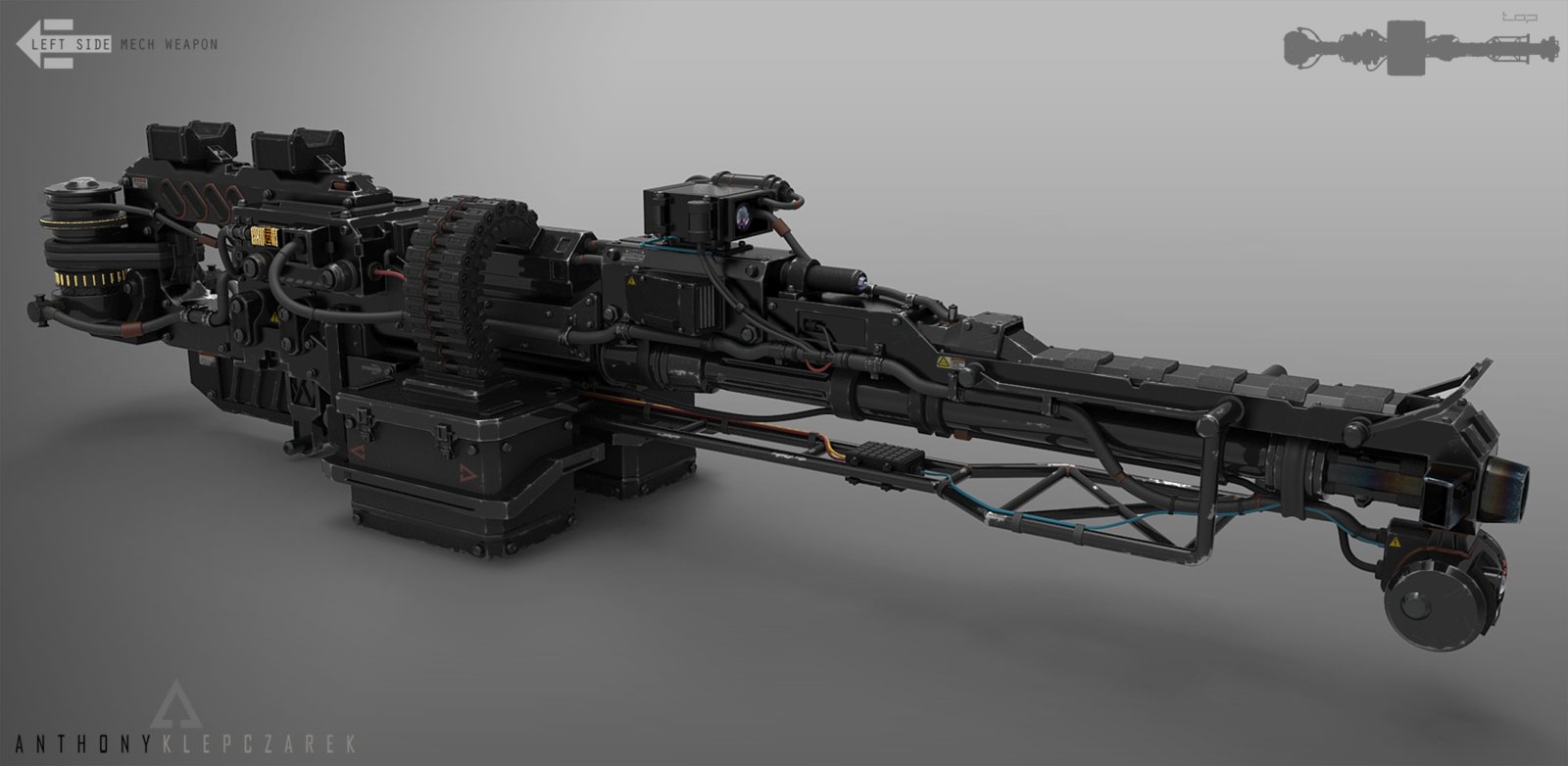 Anthony Klepczarek - Mech assault rifle
