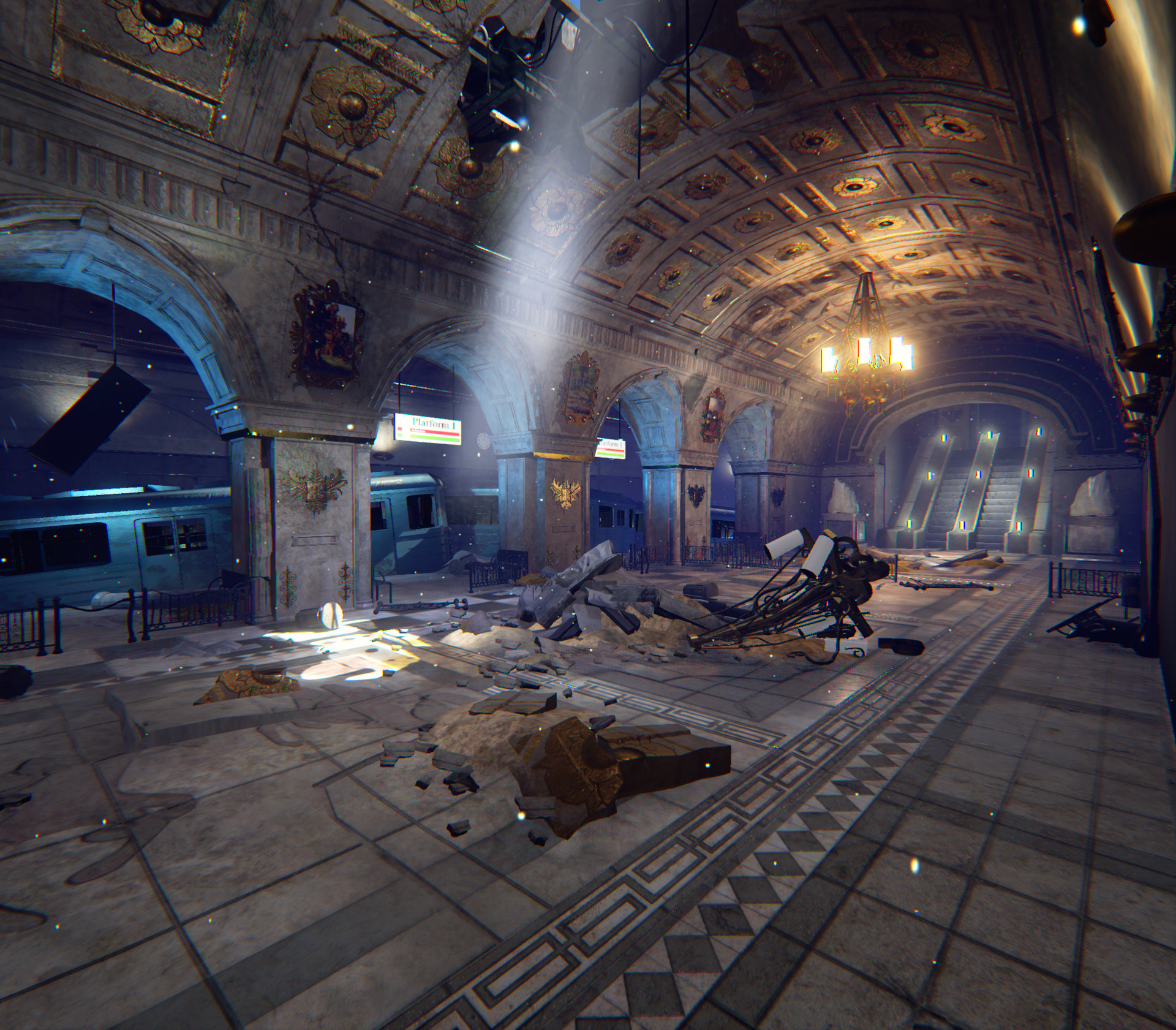 ArtStation - Underground Scene