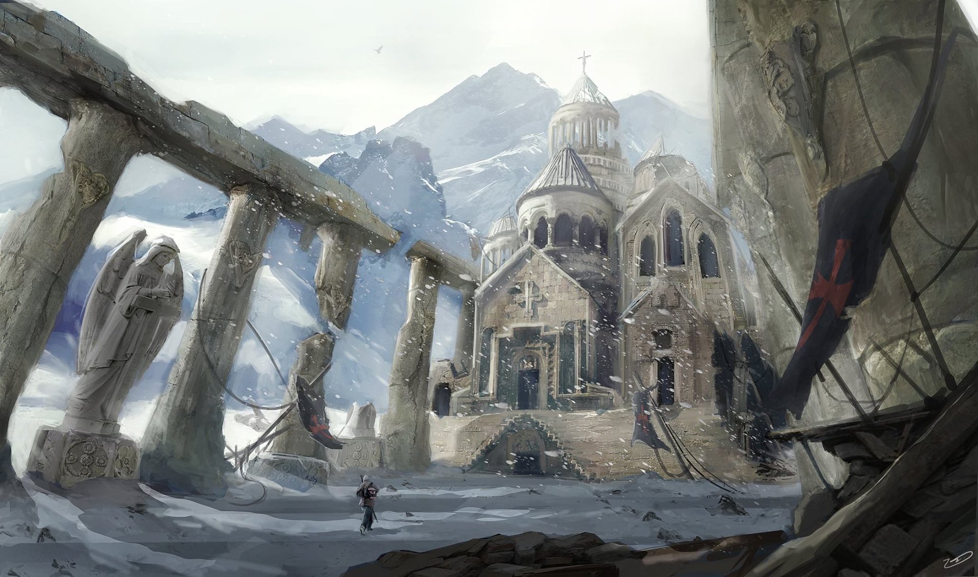 ArtStation - Abandoned Church