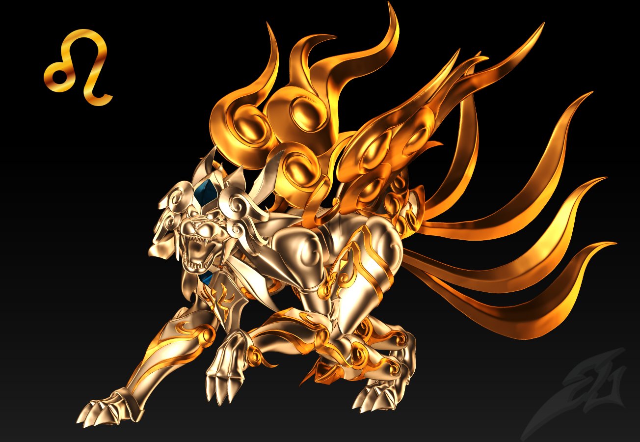ArtStation - Aioria ♌ Leo
