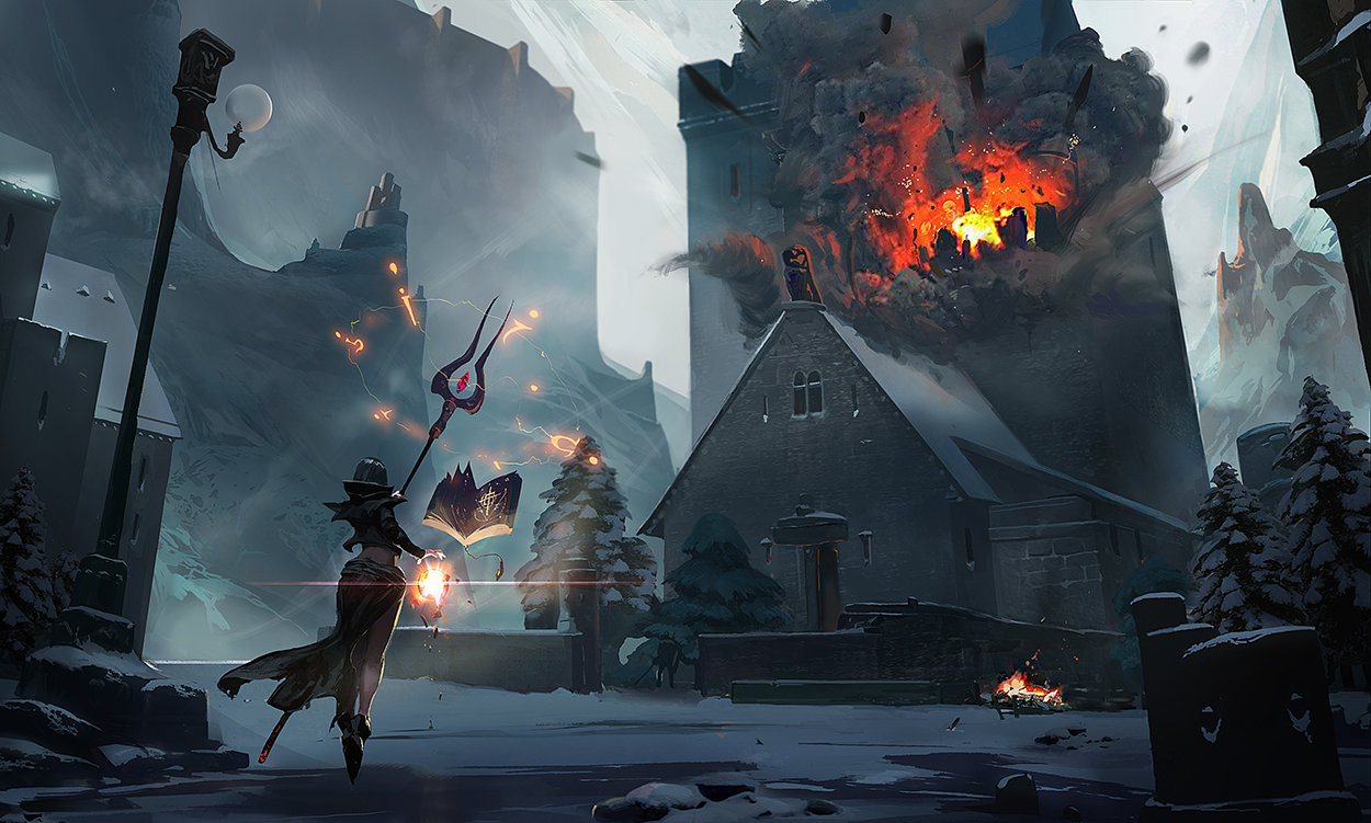 Artstation Pyromancer