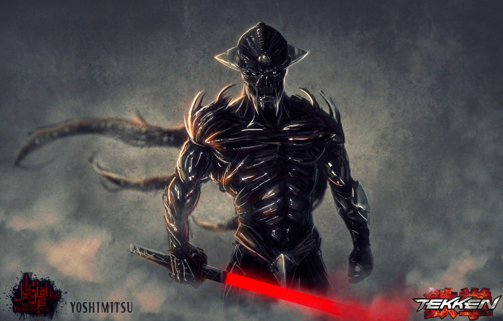 ArtStation - Yoshimitsu Character Concept , Furqan Adil