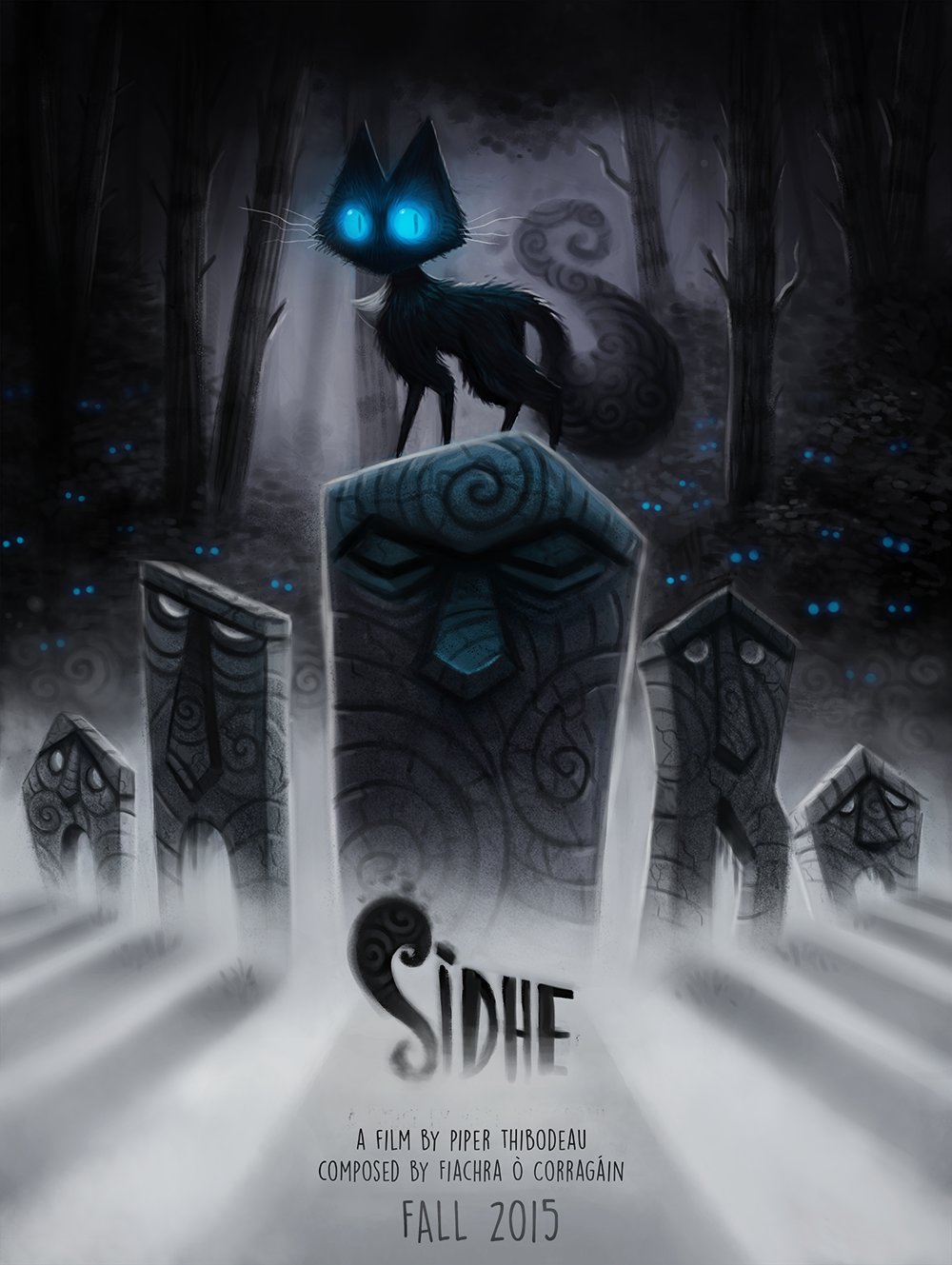 ArtStation - Poster for my short film, Sidhe