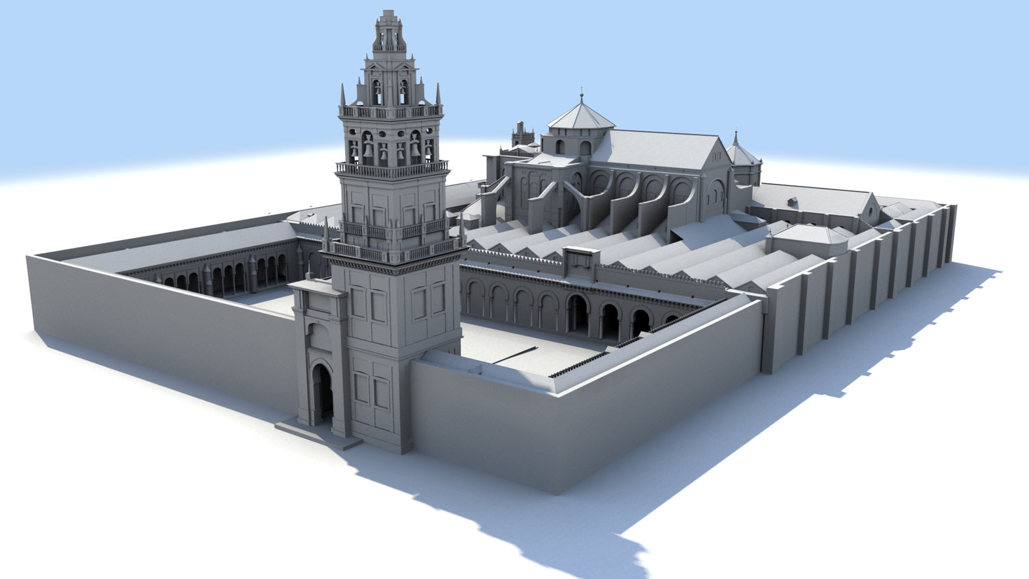 ArtStation - Mosque/Cathedral at Cordoba, Spain