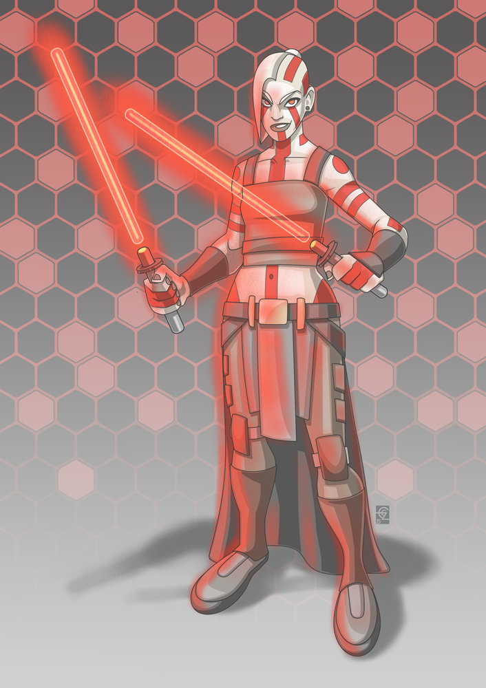 ArtStation - The Sith Apprentice (2d)