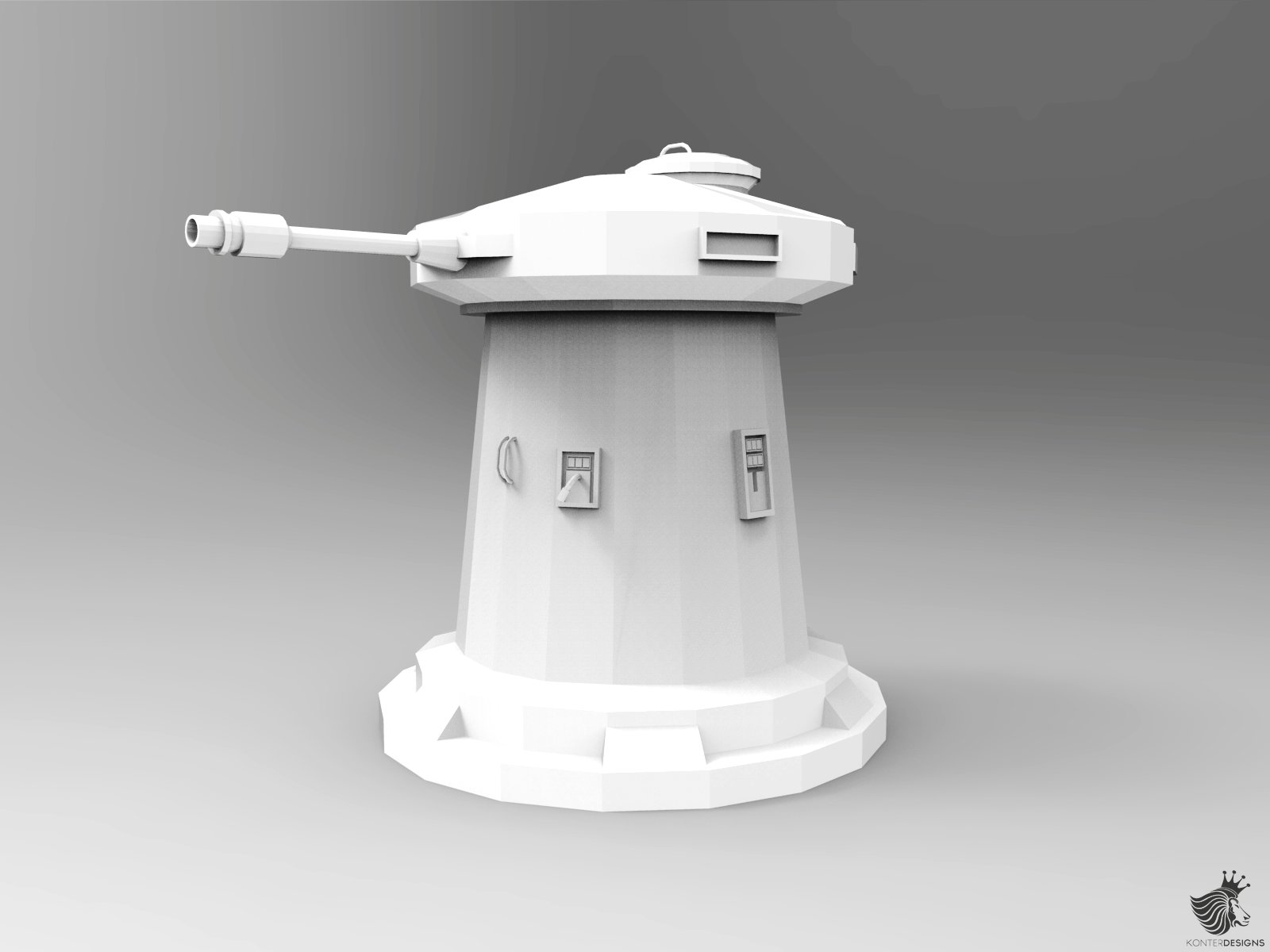 "Konter" Dani - Star Wars AT-AT (Hoth Battle) PART #1 [Clay]