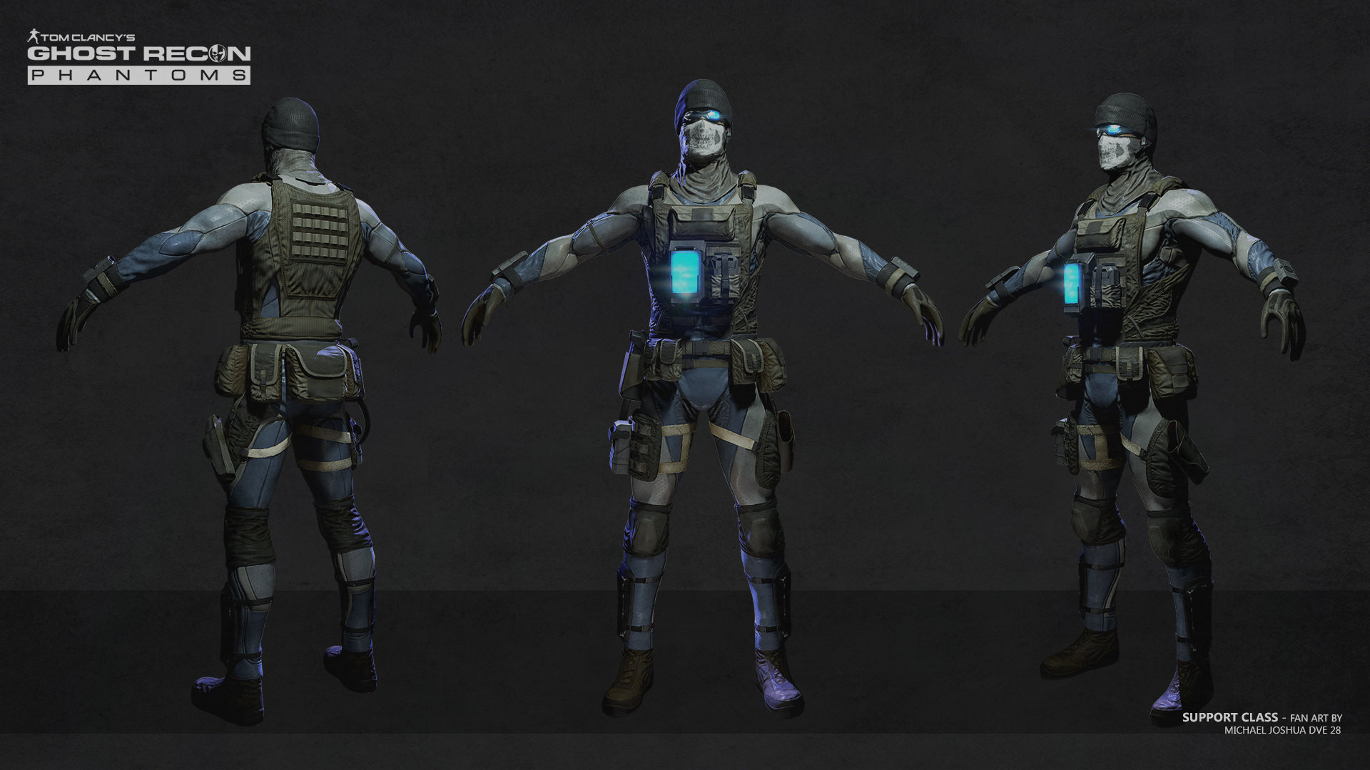 ArtStation - Fan art Ghost recon phantom support class