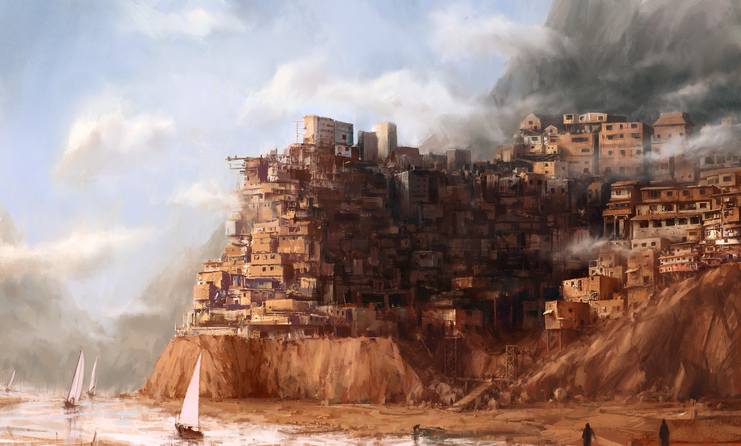 ArtStation - Cliff City