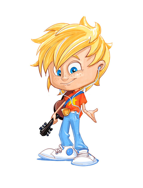 Cool Kid Cartoon