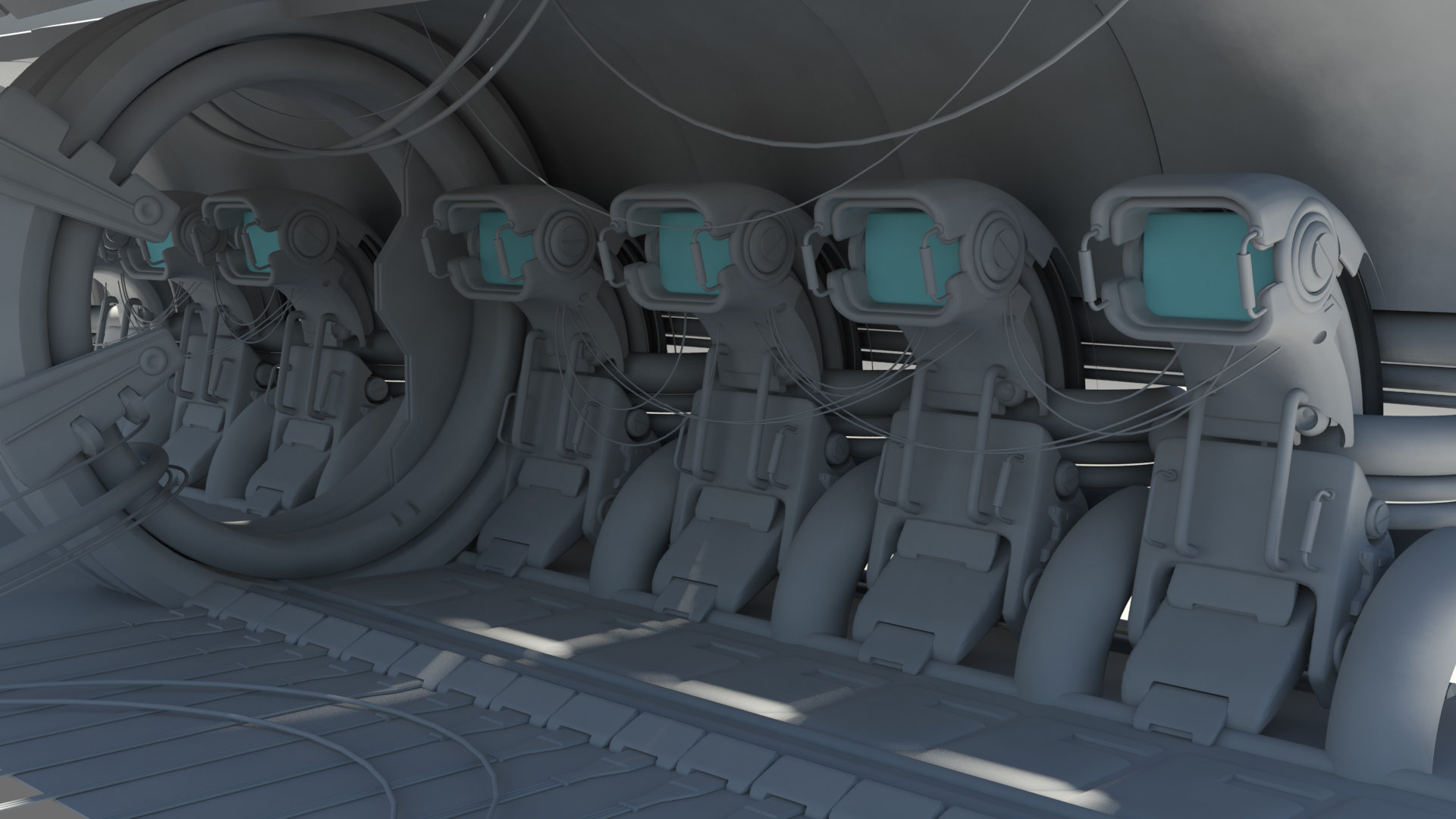 ArtStation - 3D Computer Terminal Concept.