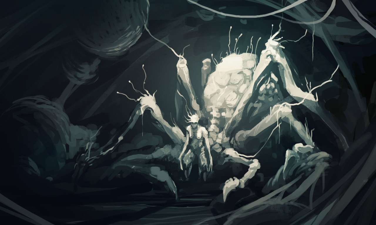 ArtStation - White Spider