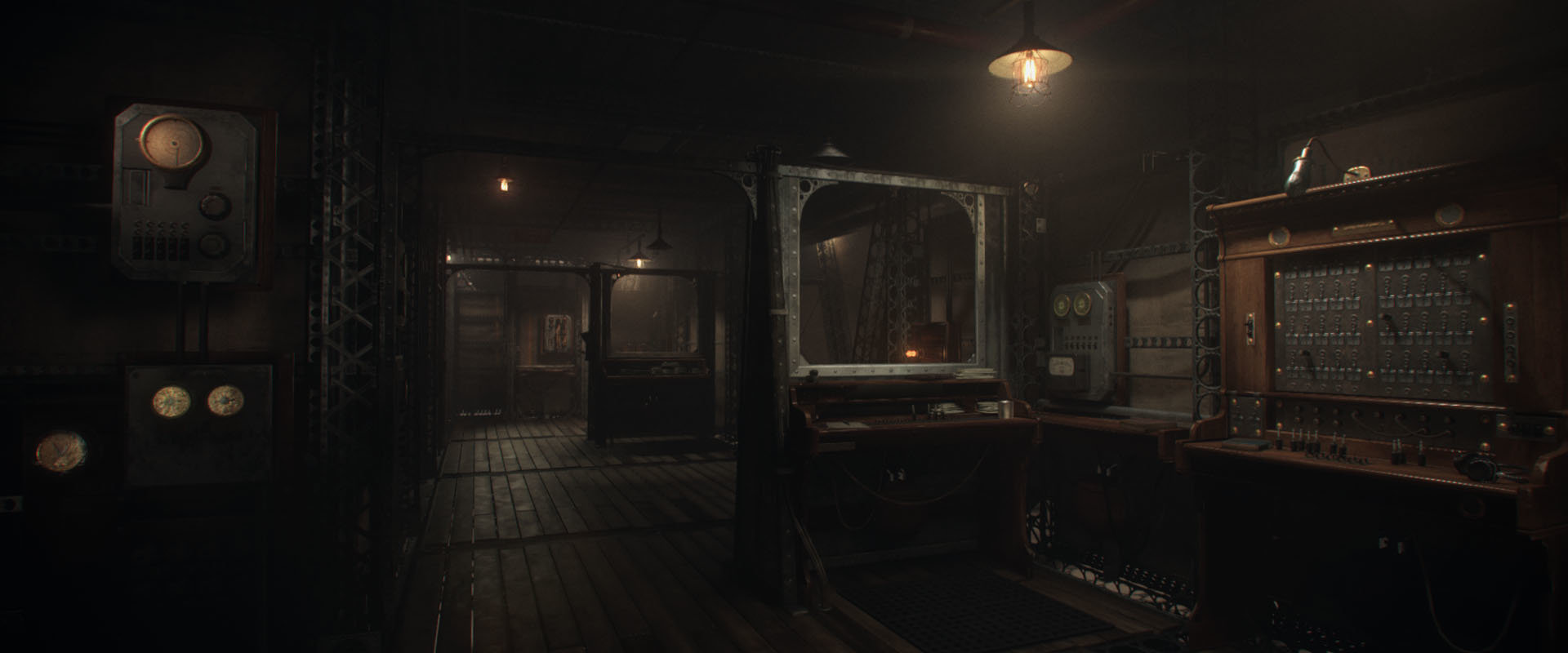 ArtStation - Airship - Operations Room Lighting